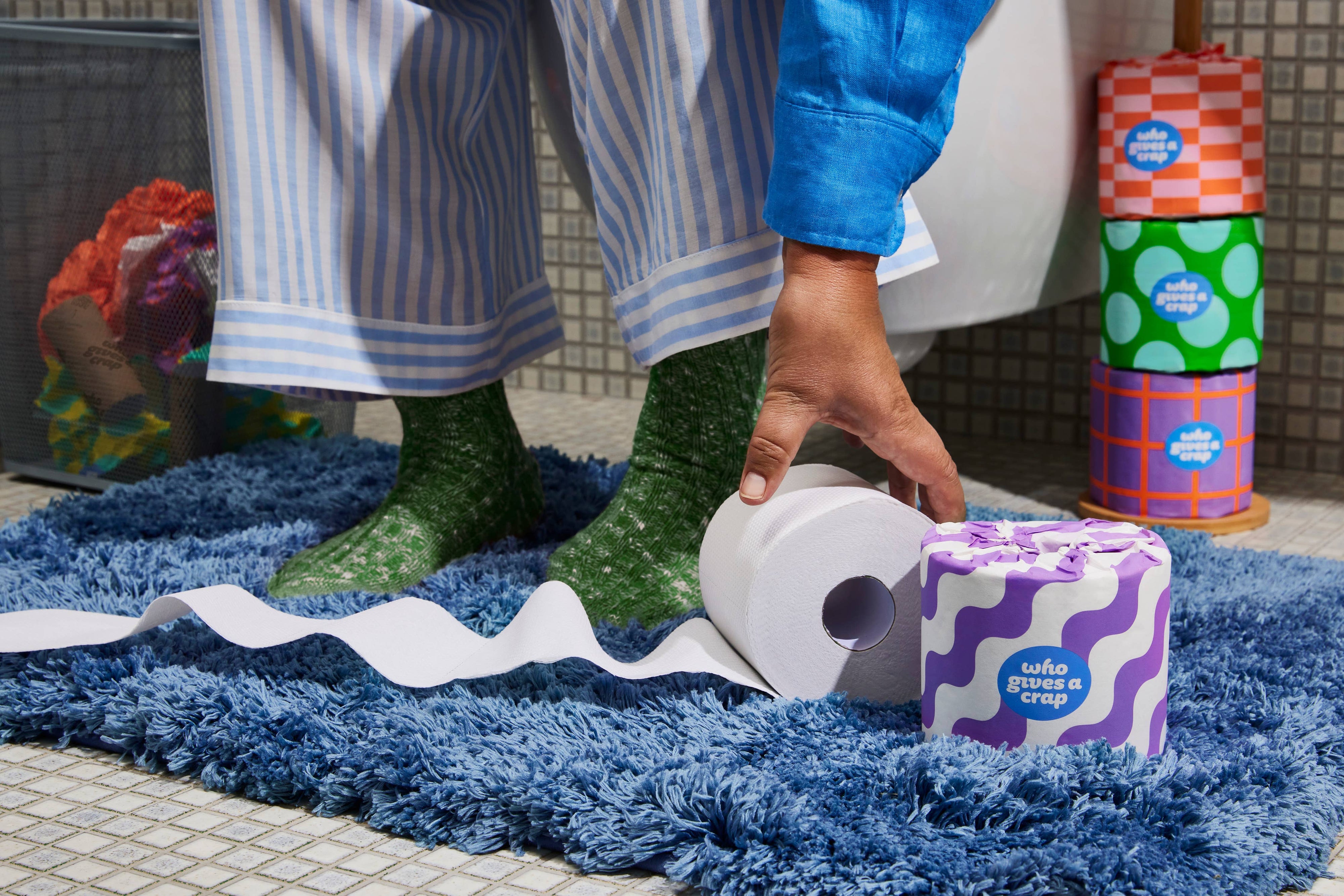 Who Gives a Crap 100% Recycled Toilet Paper - LeafScore Essentials