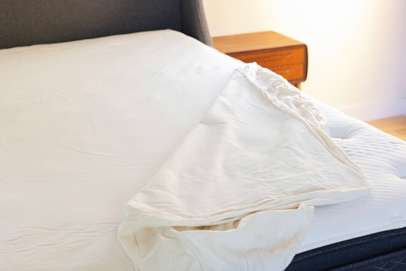 Organic Cotton Mattress Protector - LeafScore Essentials