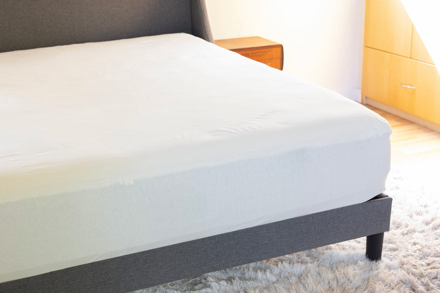 Organic Cotton Mattress Protector - LeafScore Essentials